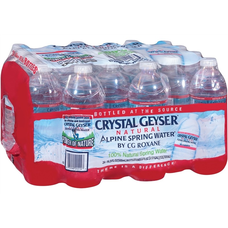 CRYSTAL GEYSER SPRING WATER PET 500ML