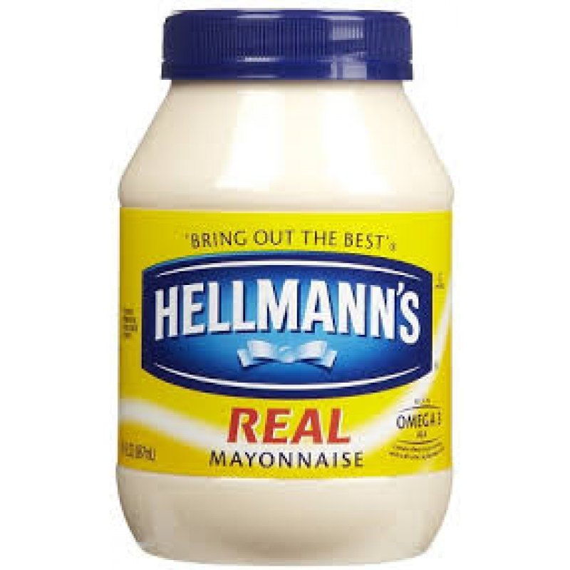 HELLMANN'S REAL MAYONNAISE 30OZ
