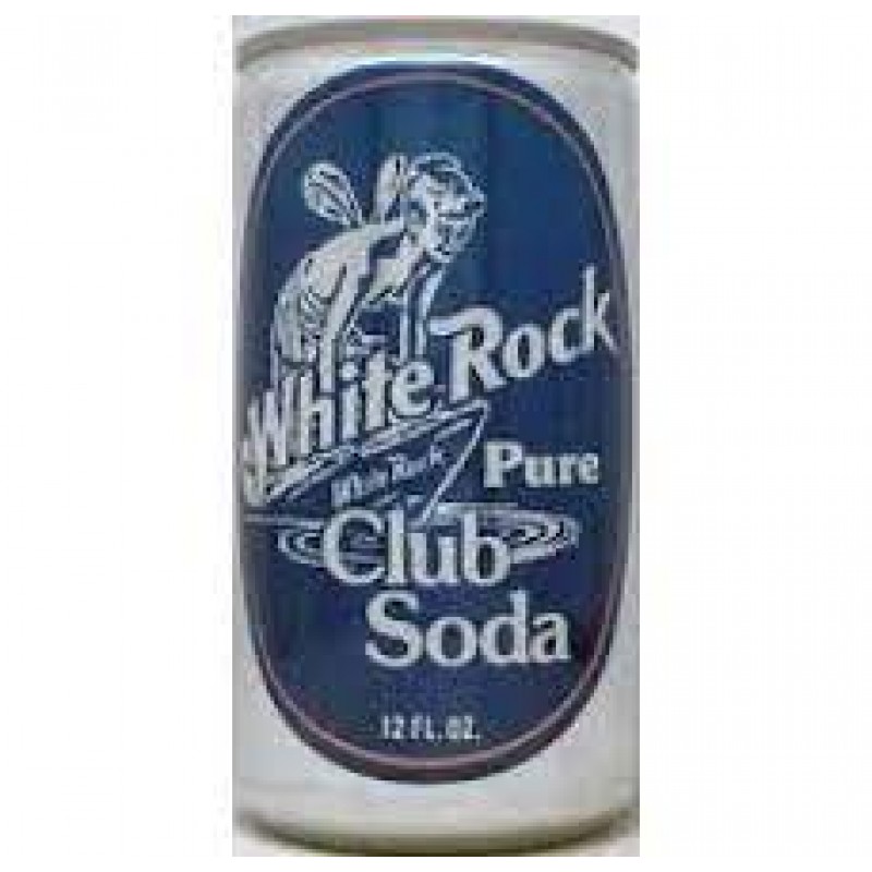 WHITE ROCK SELTZER WATER (CLUB SODA) CANS 12 OZ 24/CS